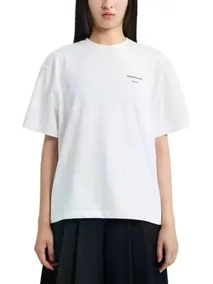ADER ERROR Crew-neck Appliqué T-shirt - White