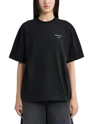 ADER ERROR Short-sleeve Patch-detail T-shirt - Black