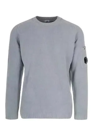 C.P. COMPANY Long-sleeve Round-neck Sweater - Blue