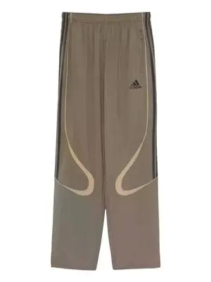 Adidas Teamgeist Adicolor Stripe-detail Track Pants - Brown