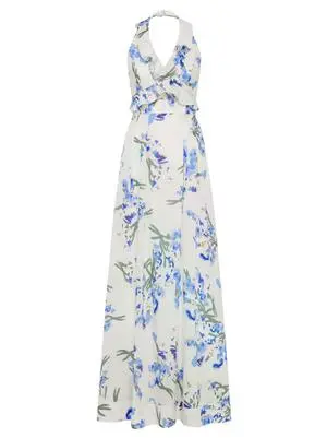 Rebecca Vallance Floral-print Maxi Dress - White