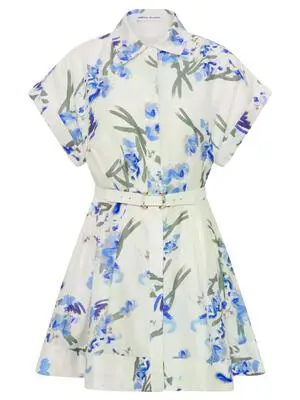 Rebecca Vallance Floral-print Mini Dress - White