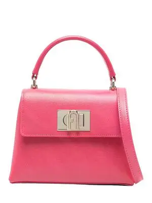 Furla 1927 Mini Top-handle Bag With Lock - Pink