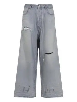 Balenciaga Minimal Baggy Trousers - Blue