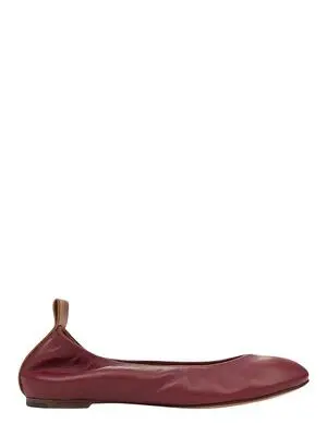 LANVIN The Ballerina Flat - Brown