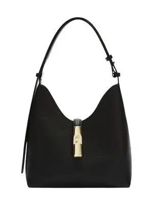 Furla Leather Shoulder Bag - Black