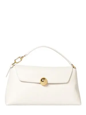 Furla Furla Sfera Small Smooth Leather Handbag With Removable Strap Yellow Cream