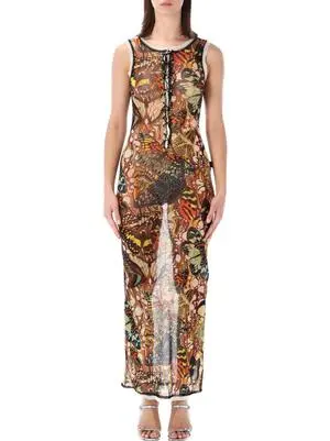 JEAN PAUL GAULTIER Printed Dress - Yellow
