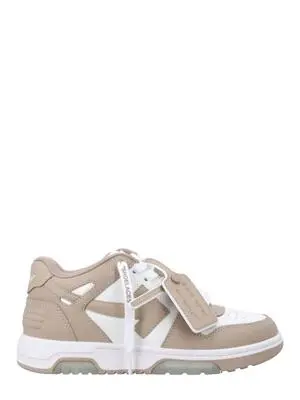 Off-White Low Top Sneakers - Beige
