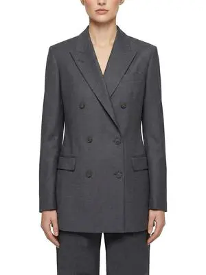 Tagliatore Double-breasted Blazer - Grey