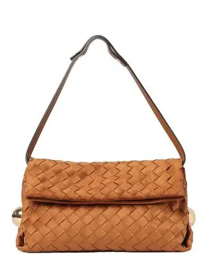 Liu Jo Woven Shoulder Bag - Brown