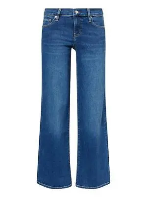 FRAME Le Slim Palazzo Low-rise Jeans - Femma