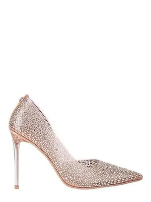 Carvela Positano Embellished Heeled Courts - Bronze