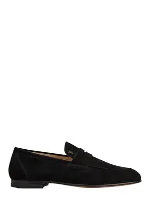 TOD'S Loafers In Pashmy Suede - Black