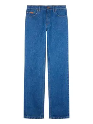 TOD'S Straight Leg 5-pocket Jeans - Blue