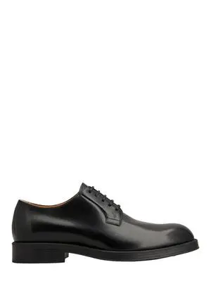 TOD'S Leather Lace-up Shoes - Black