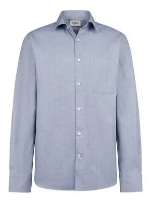 TOD'S Shirt In Cotton - Blue
