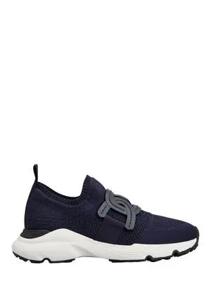 TOD'S Kate Sneakers In Technical Fabric - Blue