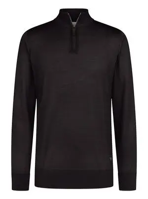 TOD'S Half-neck Pullover In 15 Micron Merino Wool - Grey