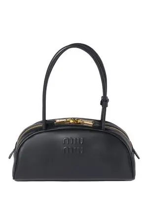 Miu Miu Beau Leather Bag - Black