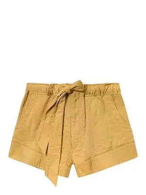 MARANT ETOILE Birva Shorts - Yellow