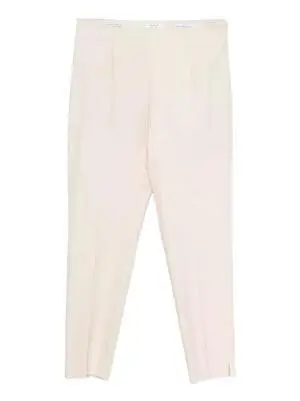 Peserico Slit-cuffs Tailored Trousers - Neutrals