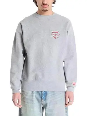 HUMAN MADE Heart Logo Sweater - Grey