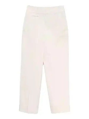 Peserico Cuffed Cropped Trousers - Neutrals