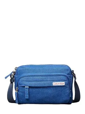 Calvin Klein Denim Camera Bag - True Blue