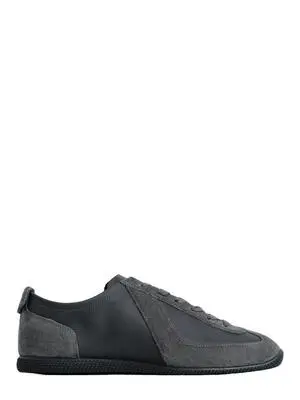 Cos Nubuck And Suede Sneakers - Gray