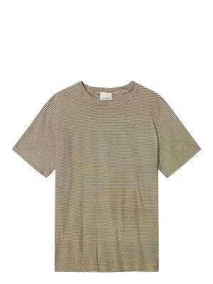 MARANT Leon Striped T-shirt - Neutrals