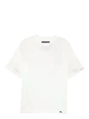 MASSIMO OSTI STUDIO Logo-print Round-neck T-shirt - White