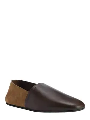 GIUSEPPE ZANOTTI Rupert Color Block Loafers - Brown