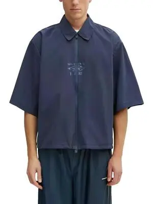 Rains X Umbro Zip-up Shirt - Blue