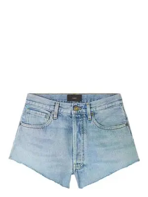 ALANUI Island’s Diary Denim Shorts