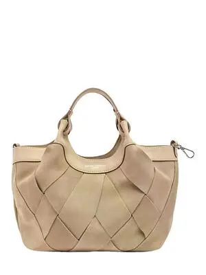 GIANNI CHIARINI Woven Shoulder Bag - Neutrals
