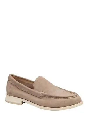 Johnston & Murphy Gillian Suede Loafer - Taupe Suede