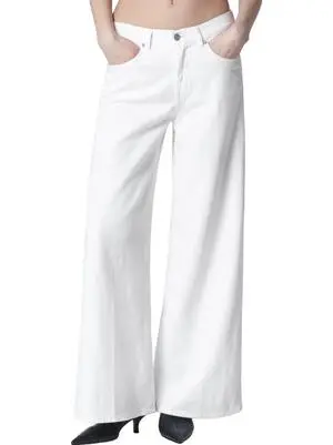 DIESEL 1978 D-akemi Flare Jeans - White