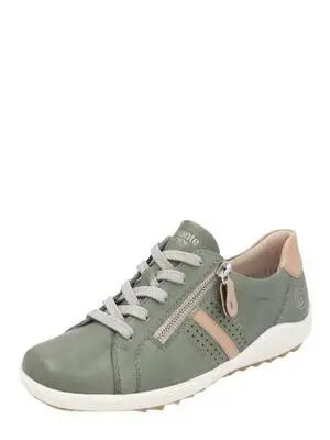 REMONTE Liv 40 Leather Sneaker - Mint/bisquit/mint