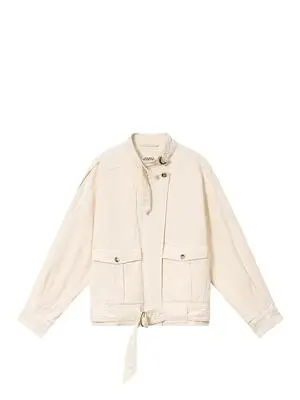 Isabel Marant Isalya Denim Jacket - Ecru