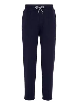 Brunello Cucinelli Cotton-blend Sweatpants - Blue
