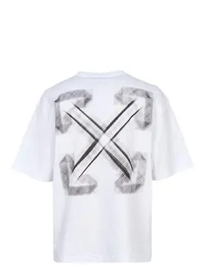 Off-White Off Vibe Arrow Skate Short Sleeve T-shirt - White