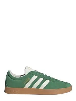 Adidas Vl Court 2.0 Sneakers - Preloved Green/ivory/gold Metallic
