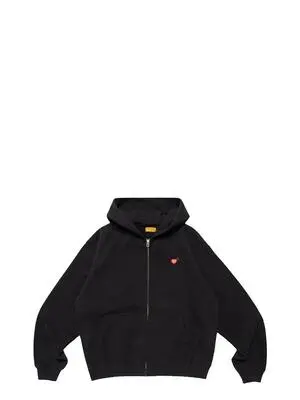 HUMAN MADE Classic Zip Up Hoodie - Black