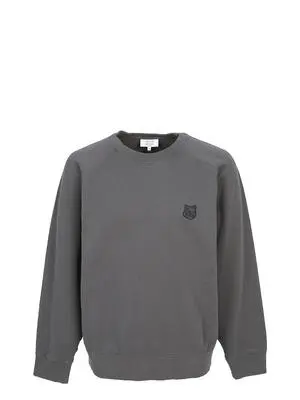 Maison Kitsuné Fox Head Sweatshirt - Charcoal