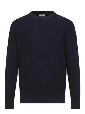 Moncler Wool Sweater - Blue