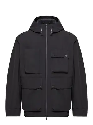 Moncler Arcturus Hooded Windbreaker - Black