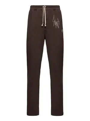 MONCLER + RICK OWENS Cotton Sweatpants - Brown
