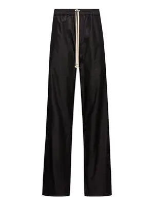 MONCLER + RICK OWENS Straight Leg Taffeta Pants - Black