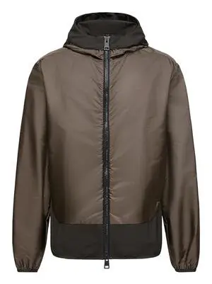 Moncler Galveston Hooded Windbreaker - Brown